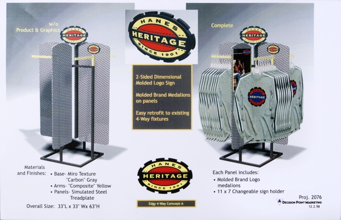 HANES Activewear POP by steve harberger at Coroflot.com