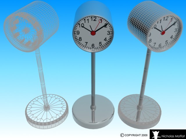 An upload by Nicholas Moffat on Coroflot: to the project My Basic 3D Range