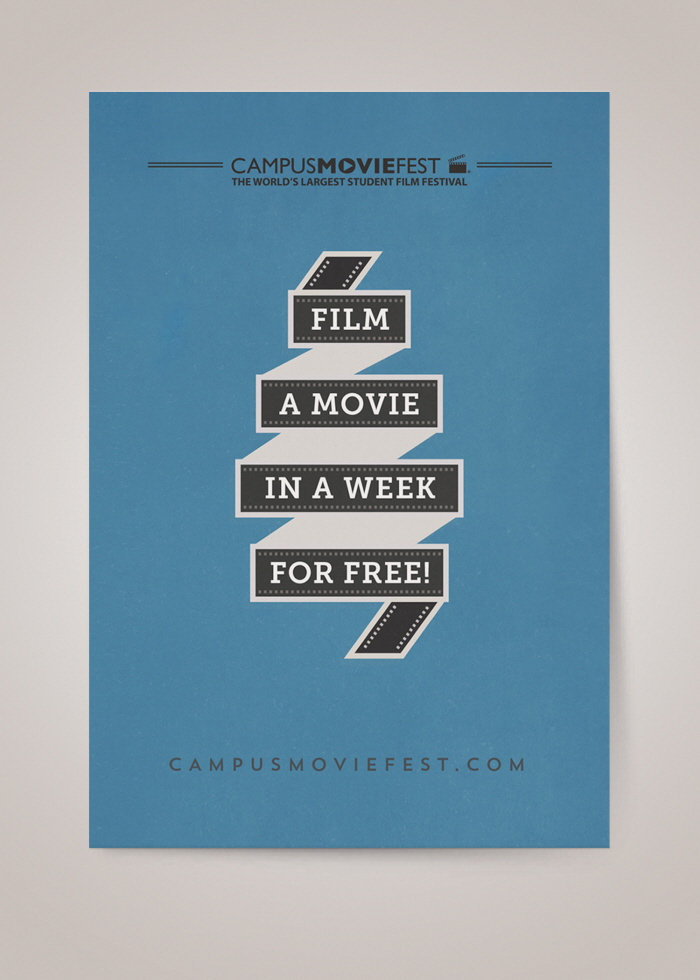 Campus MovieFest by Julie Braunstein at Coroflot.com