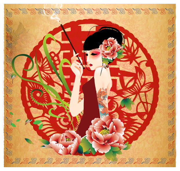 shanghai style aka chinese retro by Lisa Ong at Coroflot.com