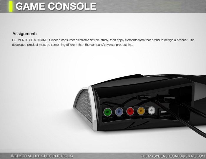 An upload by Thomas Beauregard on Coroflot: to the project Video Game ...