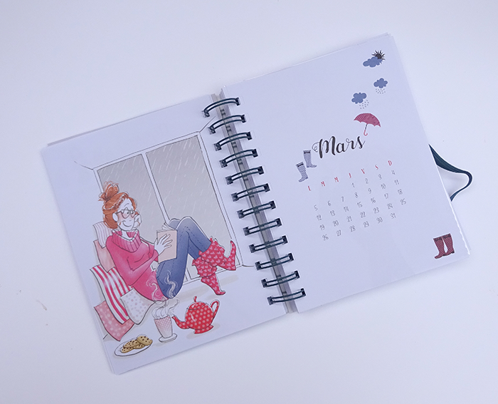 Larousse Diary 2018 : Une Jeune Fille a la page by Diane Dufour at ...