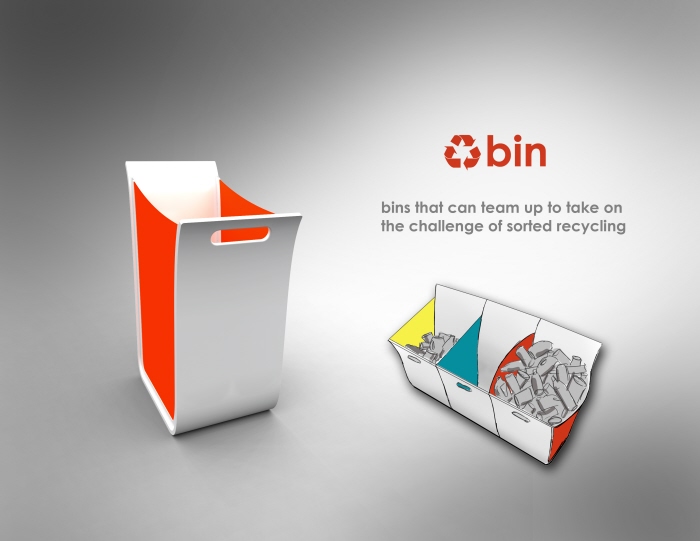 An upload by Brian Greener on Coroflot: to the project Recycling Bin