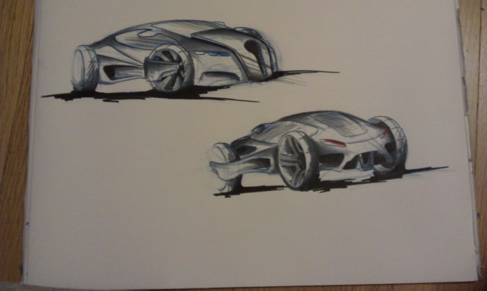 An upload by Adam Briscoe on Coroflot: to the project cars