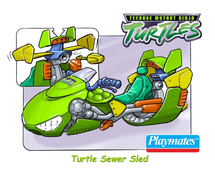Teenage Mutant Ninja Turtles by William Hirsch at Coroflot.com