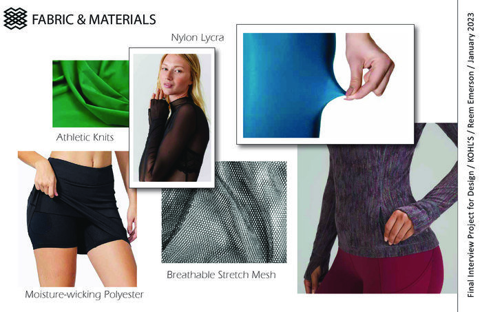 Koh's FLX Brand Designs by Reem Emerson at Coroflot.com