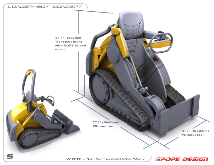 Loader-Bot by Jon Pope at Coroflot.com