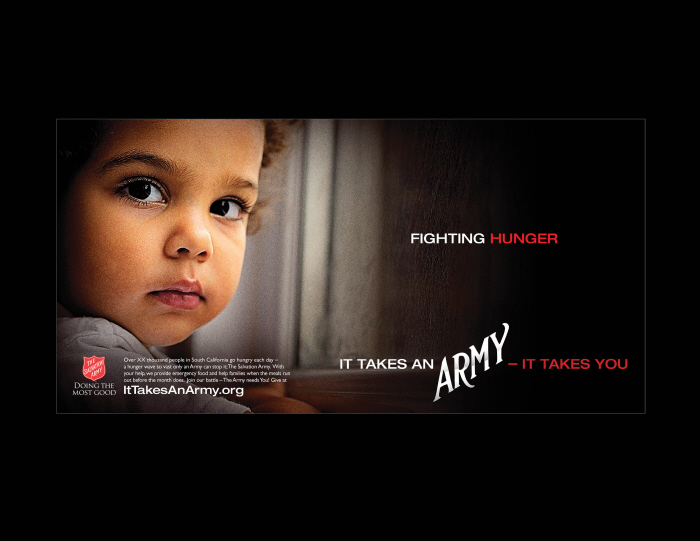 Salvation Army It Takes An Army — It Takes You Multi-Channel Campaign ...