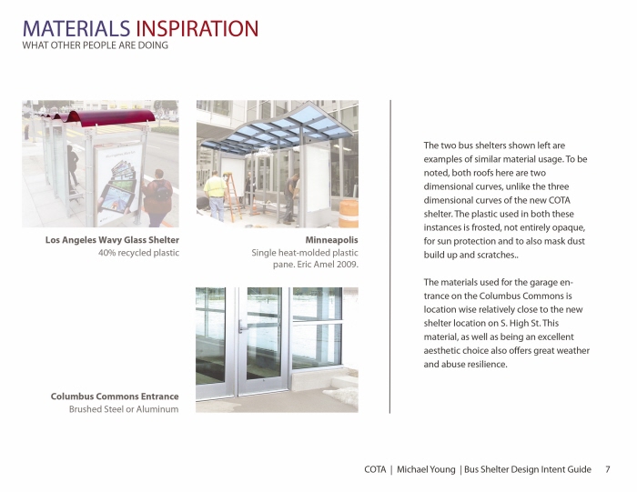 COTA - Design Intent Guide by Michael David Young at Coroflot.com