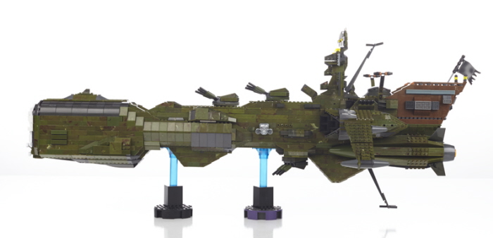 Harlock Space Ship Arcadia le vaisseau d'Albator by Martin Pes at ...