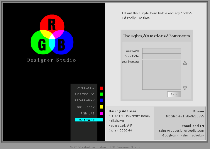 Portfolio - RGB Designers Studio by Rahul Madhekar at Coroflot.com