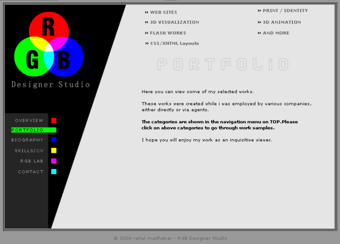 Portfolio - RGB Designers Studio by Rahul Madhekar at Coroflot.com