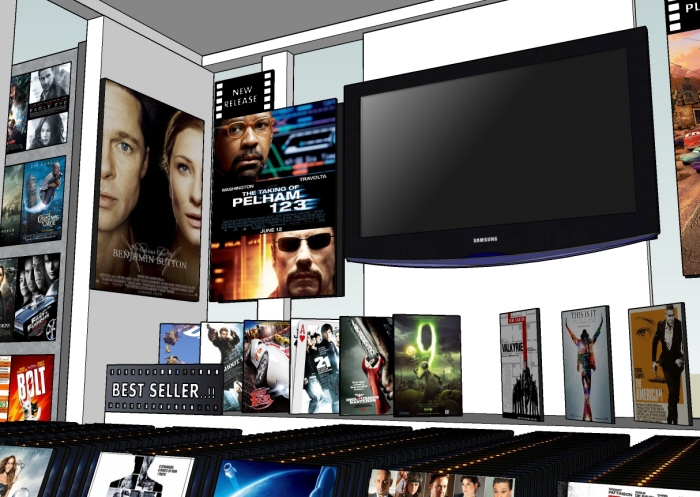 DVD booth by Alvin Fernandez Komar at Coroflot.com