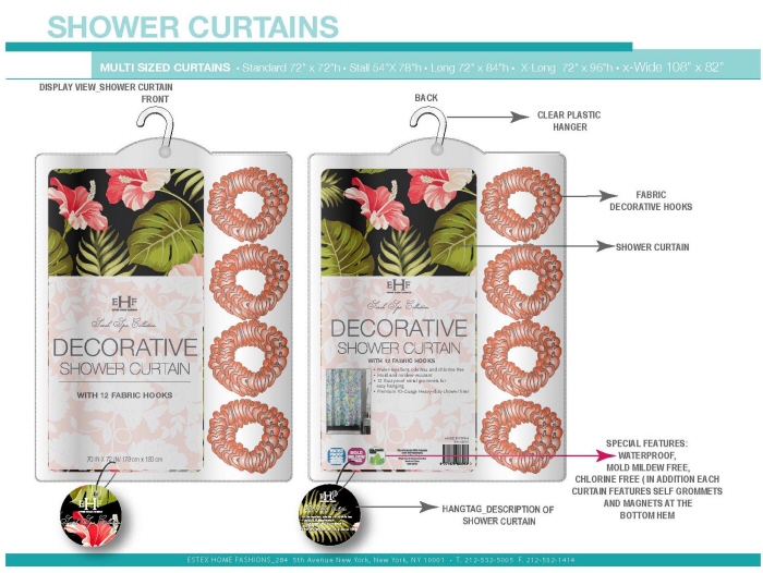SHOWER CURTAIN PACKAGE DESIGN by DIANE DEPASQUE at Coroflot.com