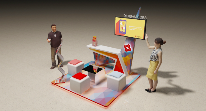 dbs booth 2 x 2 by Rafiq Ahmad at Coroflot.com