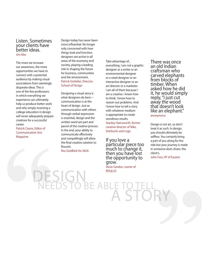 Layout Design by Elizabeth Cormack at Coroflot.com