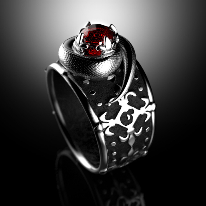 NightRider ring by Tomislav Zvonaric at Coroflot.com