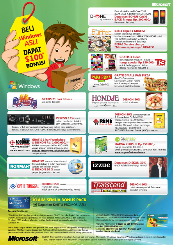 "Beli Windows ASLI" Illustration by Dian Raviyani T. at Coroflot.com