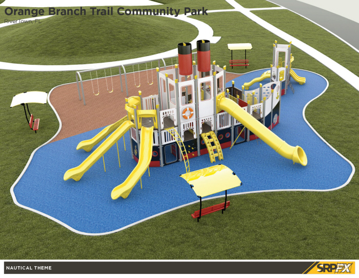 RiverTown - Oceanliner Themed Playground by Nathan Guice at Coroflot.com