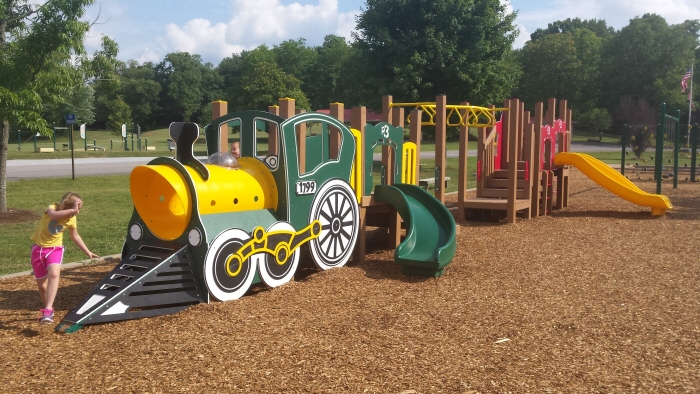 Recycled Steam Train Playground by Nathan Guice at Coroflot.com