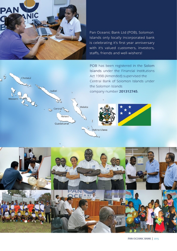Pan Oceanic Bank Profile -Solomon Islands by Prasanthi Kottepola at ...