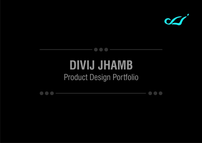 An upload by Divij Jhamb on Coroflot: to the project Title