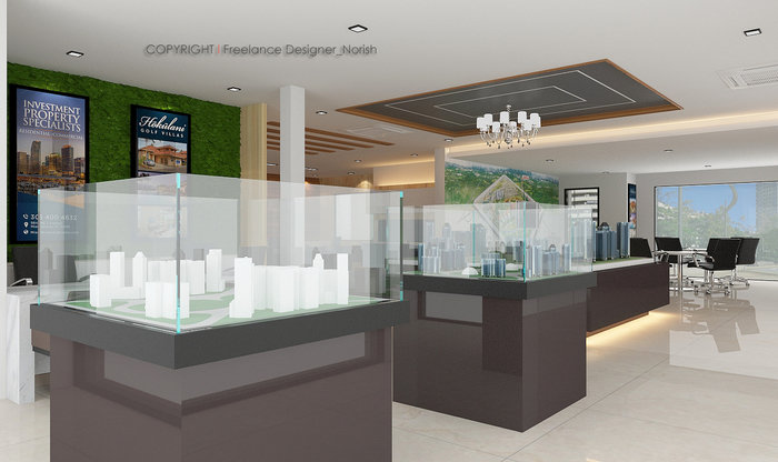 Interior Design Fit-out for Sales Gallery at Medini, Nusajaya. by ...