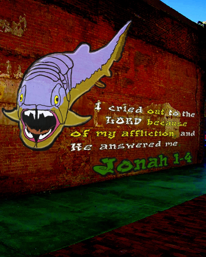 Biblical Graffiti by Bret Juliano at Coroflot.com
