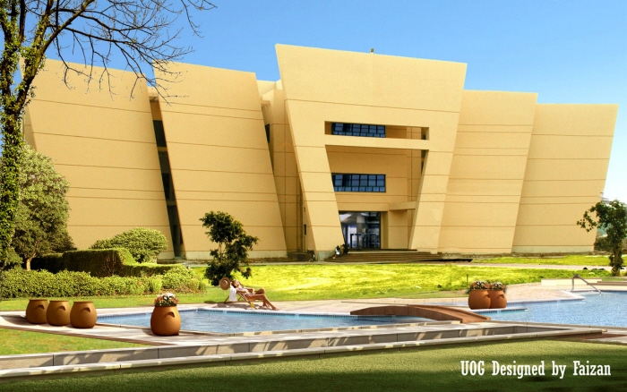 UOG Building futuristic concepts by Faizan Arshad at Coroflot.com