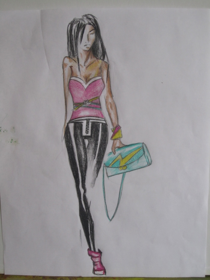 An upload by kate semenova on Coroflot: to the project Fashion collection