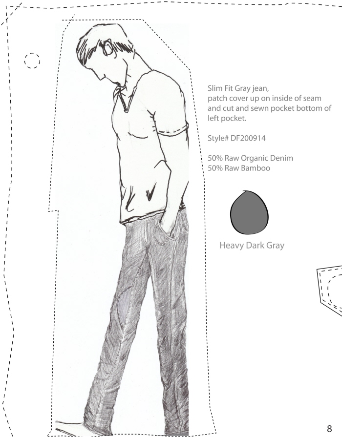 An upload by Noah Lopez on Coroflot: to the project Gunner Jeans