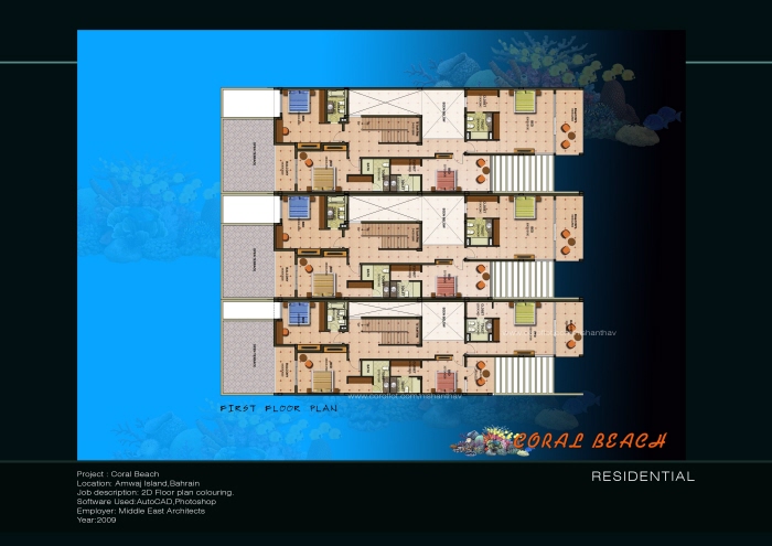 2D FLOOR PLAN/ELEVATION RENDERING by GESTALT ARCHITECTURAL VISUALIZERS ...