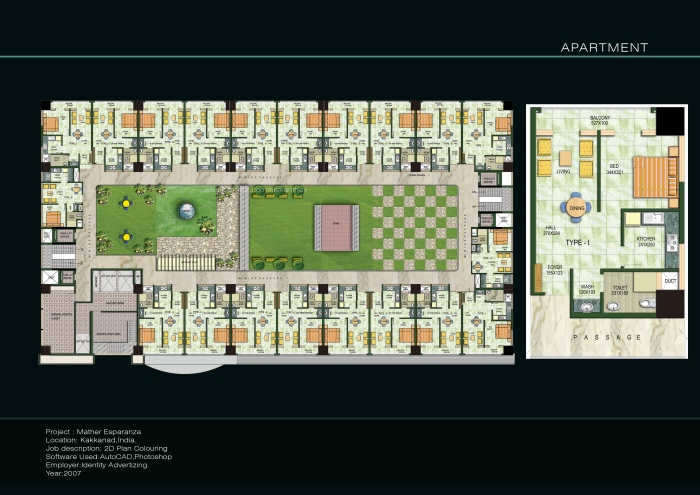 2D FLOOR PLAN/ELEVATION RENDERING by GESTALT ARCHITECTURAL VISUALIZERS ...