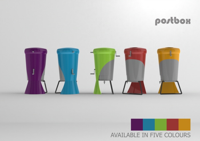 An upload by Andy Luft on Coroflot: to the project postbox