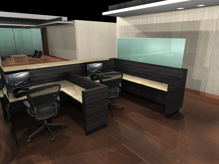 TCF corporate lobby by Kevin Perry at Coroflot.com