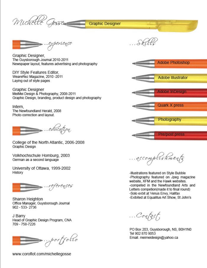 An upload by Michelle Gosse on Coroflot: to the project Layout