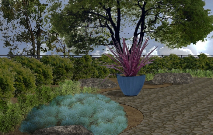 3-D Simulation - Landscape Architecture by Andrew Bentson at Coroflot.com