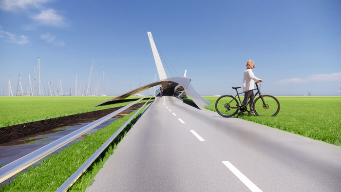 An upload by dougald fountain on Coroflot: to the project multimodal bridge