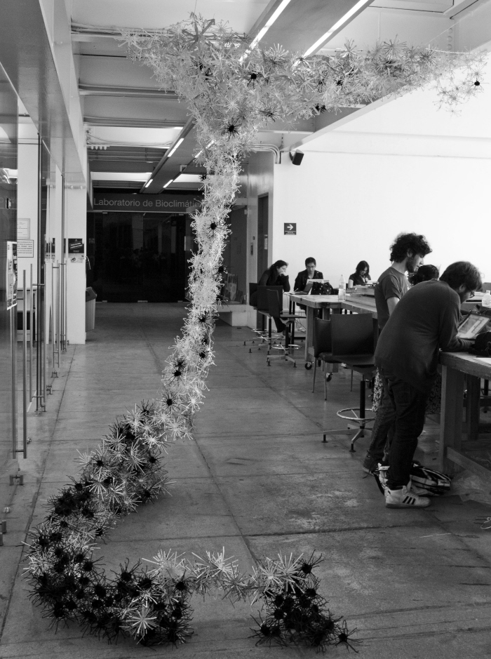 Parametric system to create an heterogeneous space by Alejandro Bonilla ...