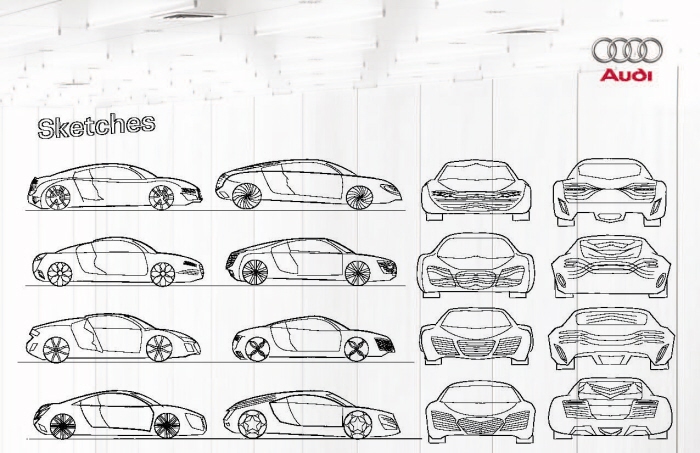 Audi R9 Concept by Tabriz Ahmadli at Coroflot.com