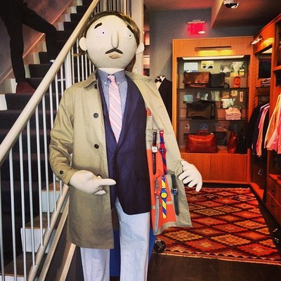 An upload by Elizabeth Gimbel on Coroflot: to the project Jack Spade