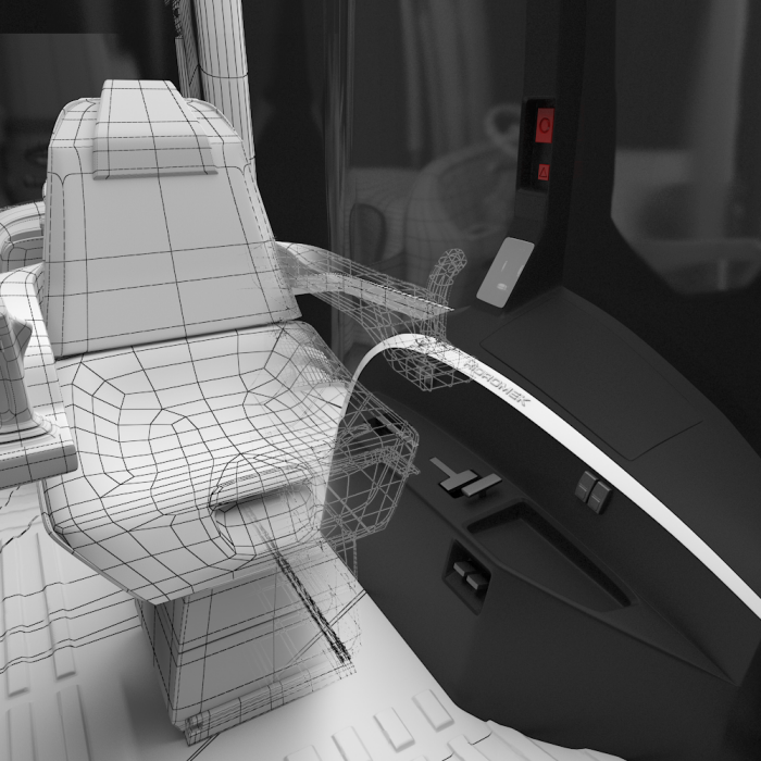 Backhoe Loader Interior Design by arif madanoglu at Coroflot.com