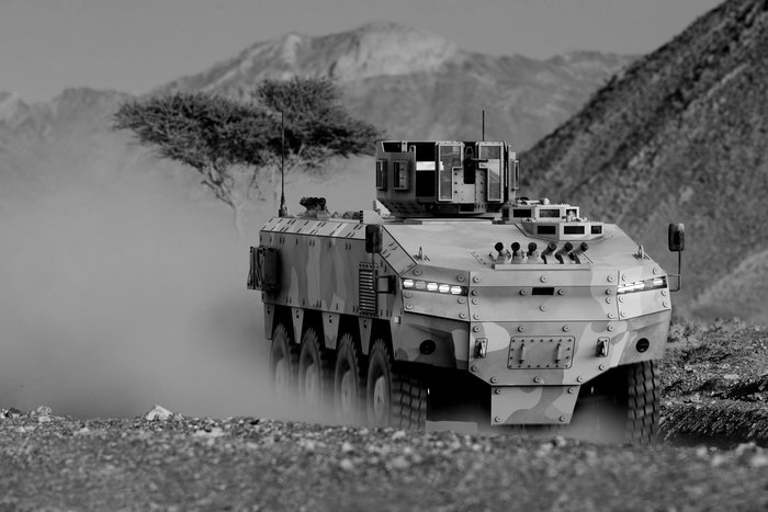 8X8 Armored Military Vehicle by arif madanoglu at Coroflot.com