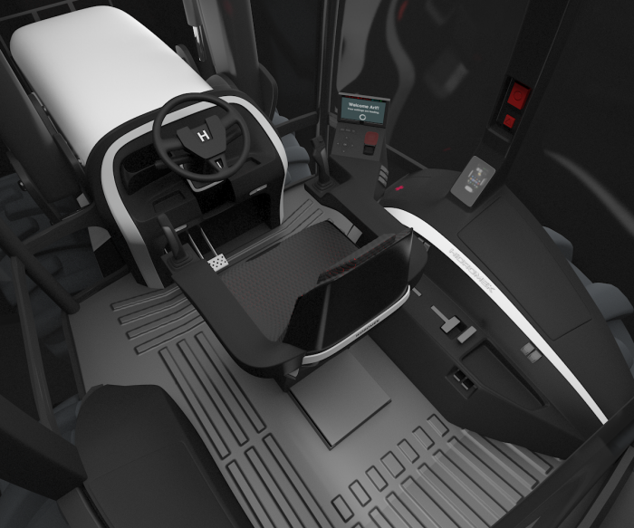 Backhoe Loader Interior Design by arif madanoglu at Coroflot.com