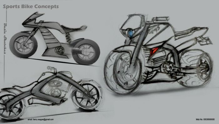 Bike Concepts by Reagan Fernandes at Coroflot.com