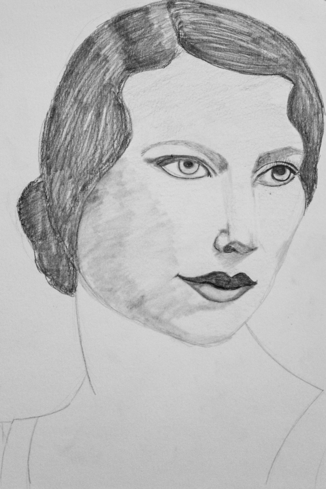 An upload by Jordan Holcomb on Coroflot: to the project Pencil Portrait ...