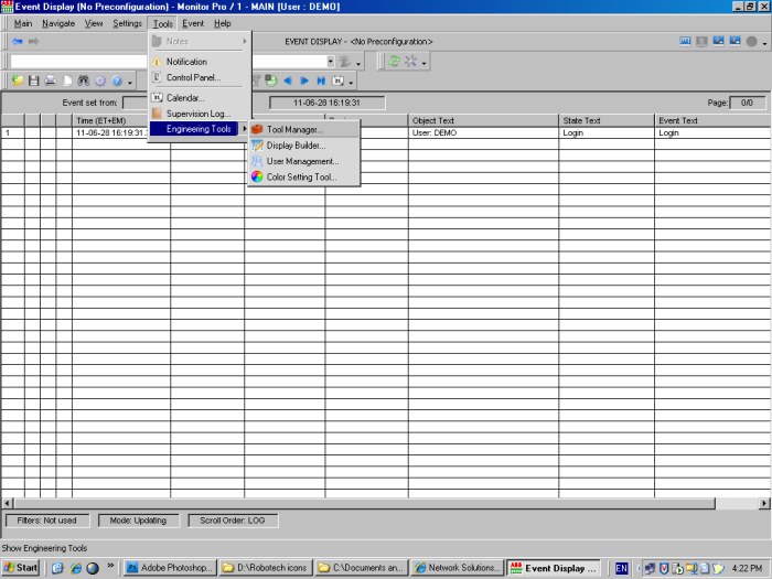 ABB MicroSCADA Engineering Tools by Hanu Harsoor at Coroflot.com