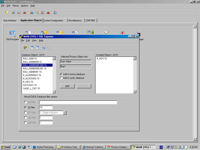 ABB MicroSCADA Engineering Tools by Hanu Harsoor at Coroflot.com