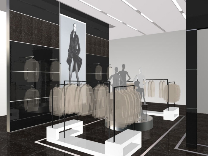 An upload by Elena Currie on Coroflot: to the project Multibrand shop 2010