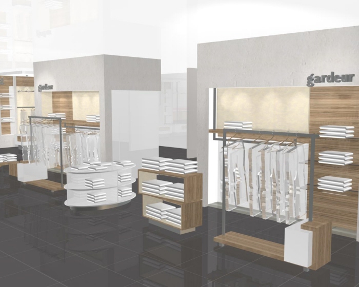 An upload by Elena Currie on Coroflot: to the project Multibrand store 2009